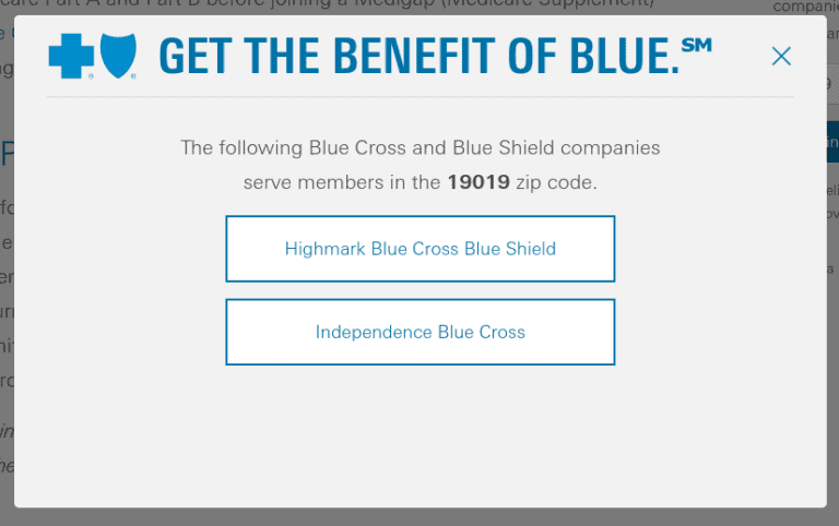 Blue Cross Blue Shield Medicare Supplement Plans Cost & Coverage