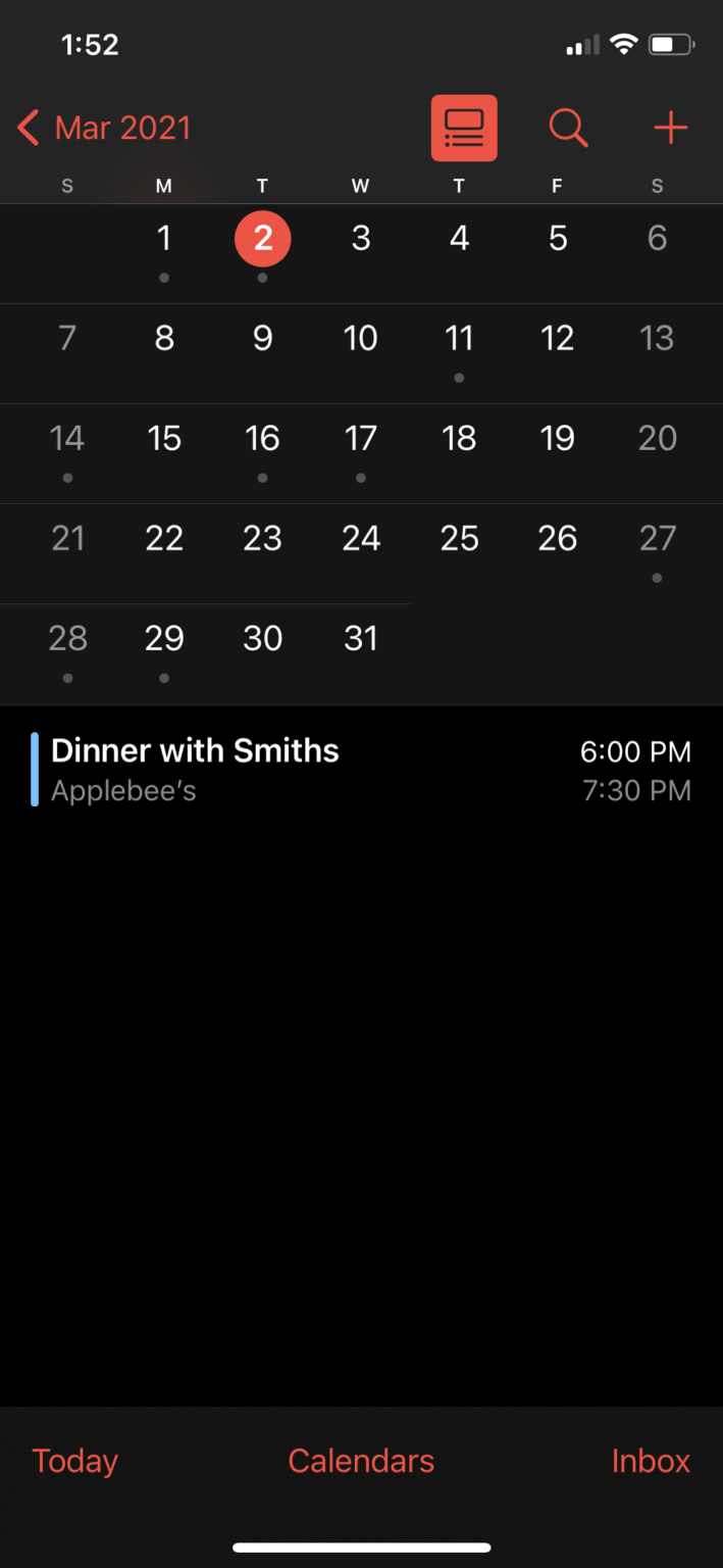 How to Use the iPhone Calender App | SeniorLiving.org