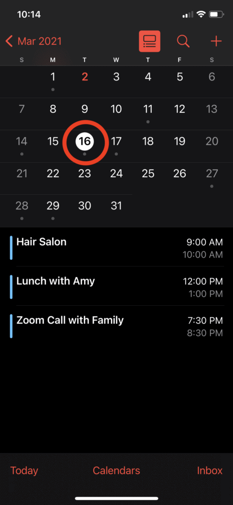 How to Use the iPhone Calender App | SeniorLiving.org
