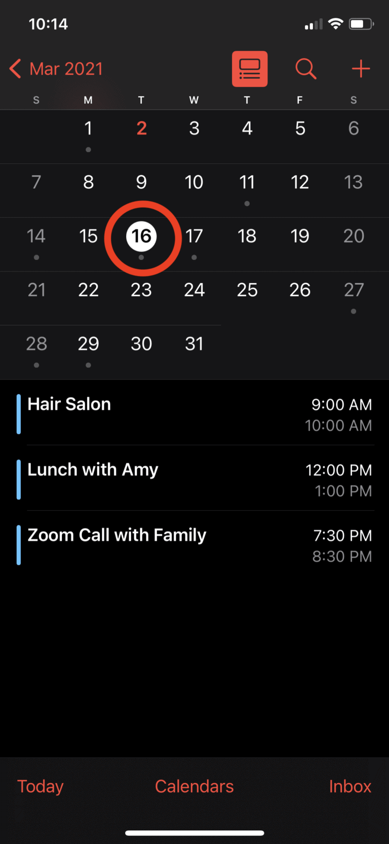 How to Use the iPhone Calender App | SeniorLiving.org