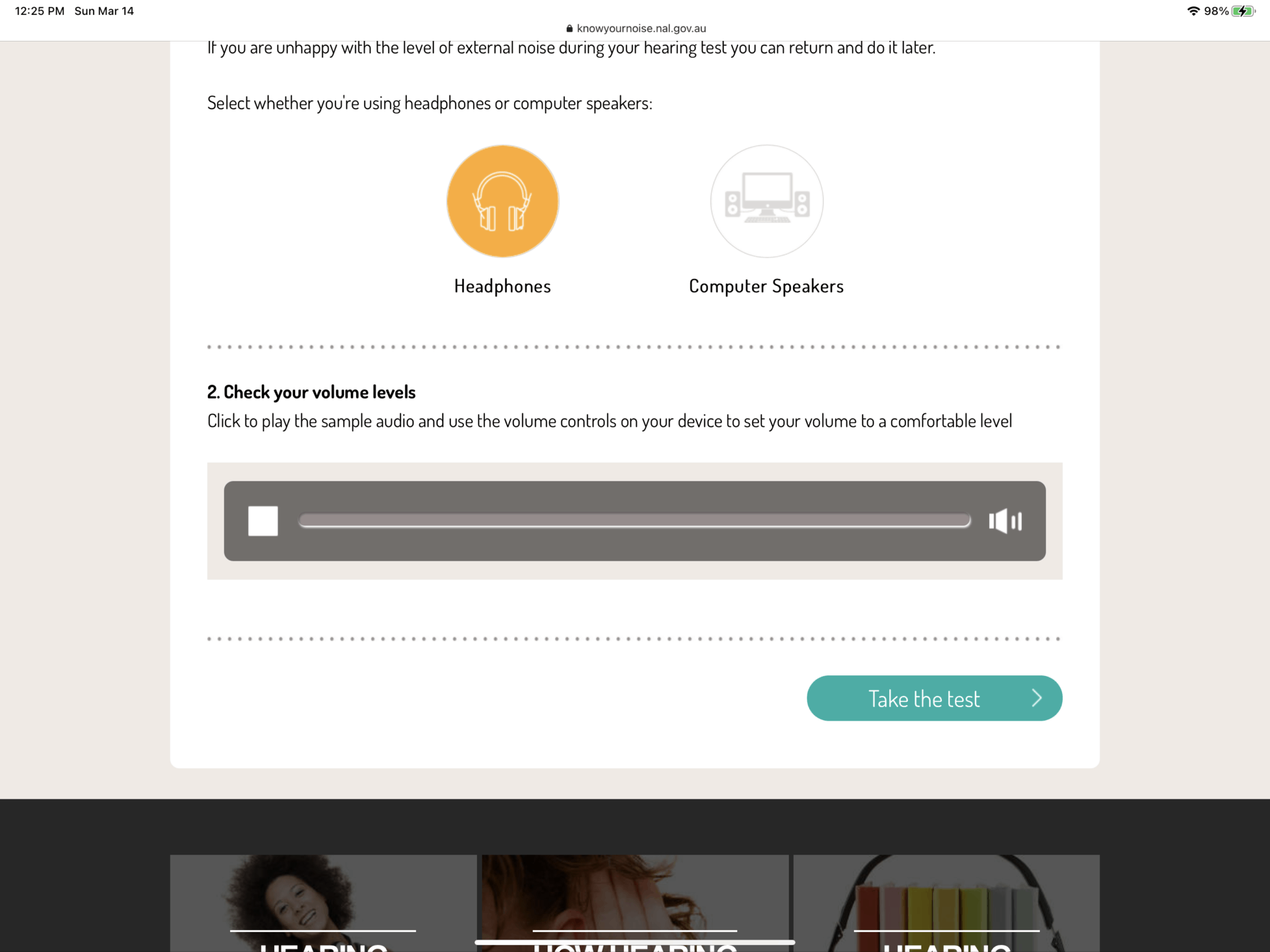 How to Take a Free Online Hearing Test