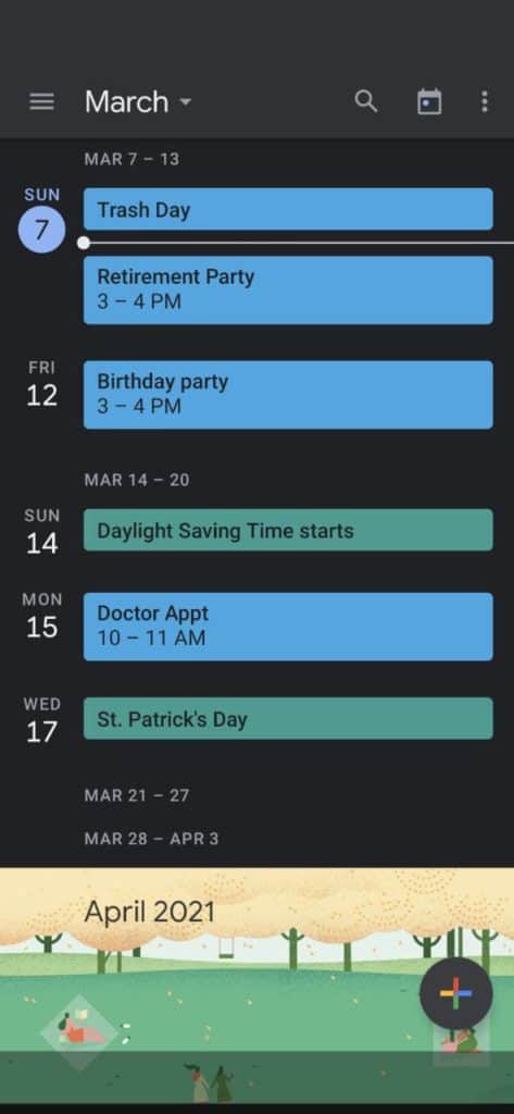 How to Use Google Calendar on Your Phone | SeniorLiving.org